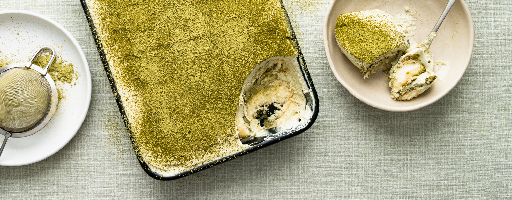 matcha tiramisu