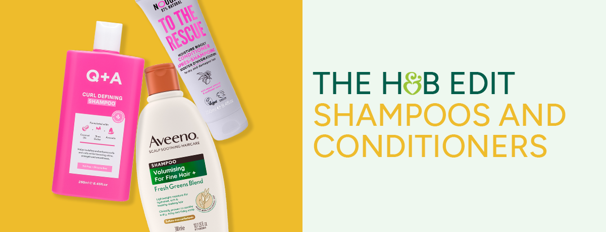 Our favourite shampoos and conditioners for all hair types