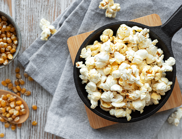 Is popcorn a healthy snack? | Healthier snacking | H&B