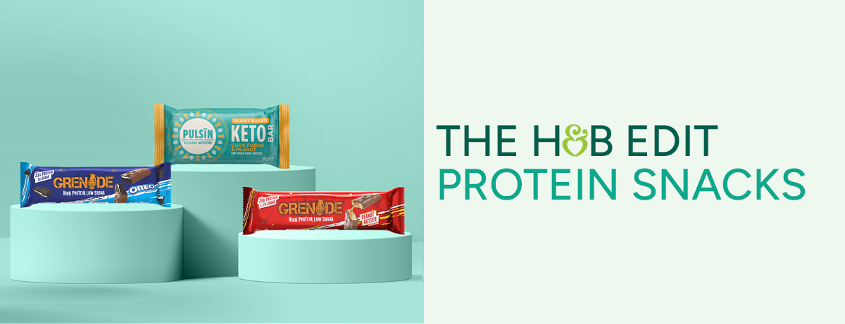 Ultimate guide to protein bars | High protein snacks | H&B