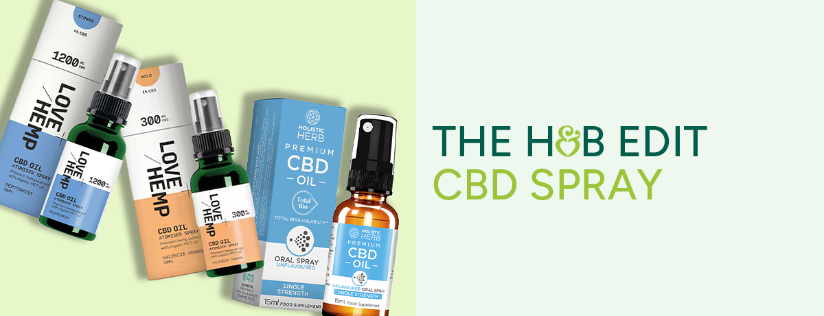 5 Of The Best CBD Sprays & 5 Benefits | Holland & Barrett