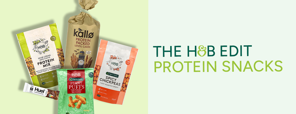 Our favourite high-protein snacks | Healthy protein snacks | H&B
