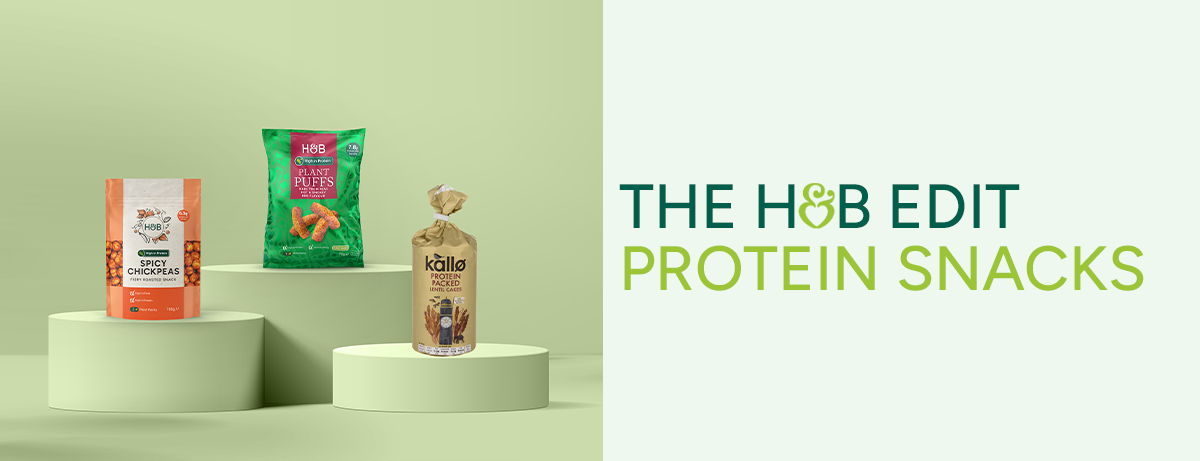 Our favourite high-protein snacks | Healthy protein snacks | H&B