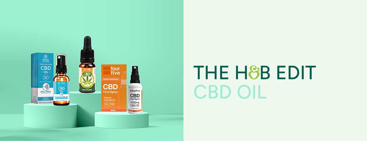Types of CBD products & how to take them | H&B