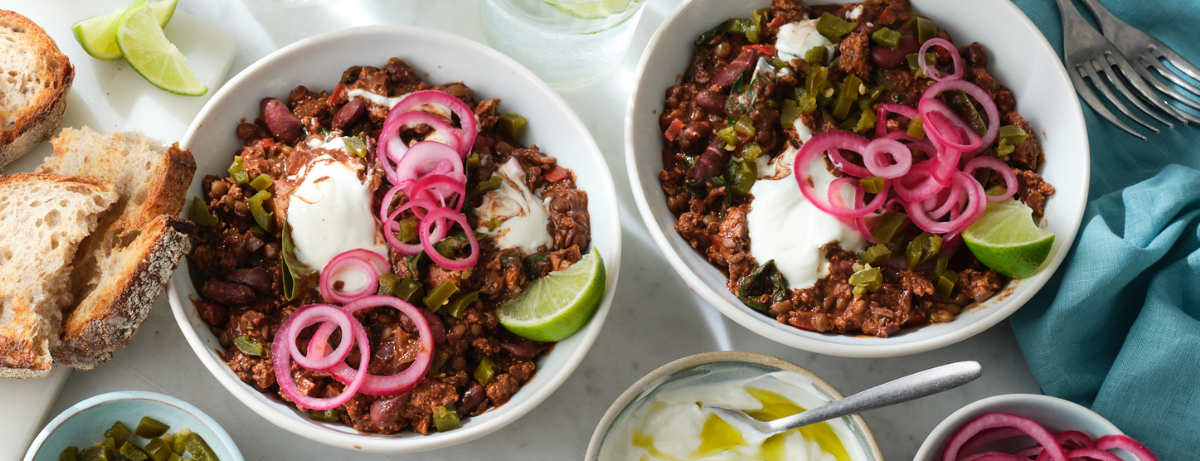 Meat-free red bean super stew | Gut-friendly recipes | H&B
