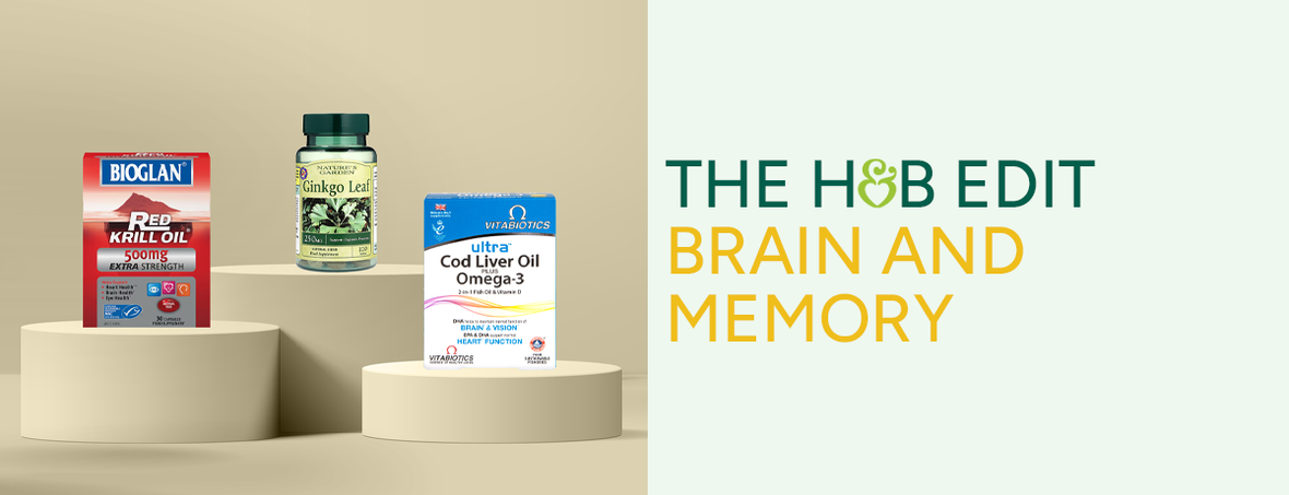 Best Vitamins For Brain & Memory | Holland & Barrett