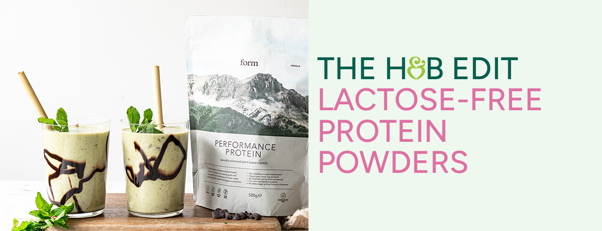 The best lactose-free protein powders & their benefits | H&B